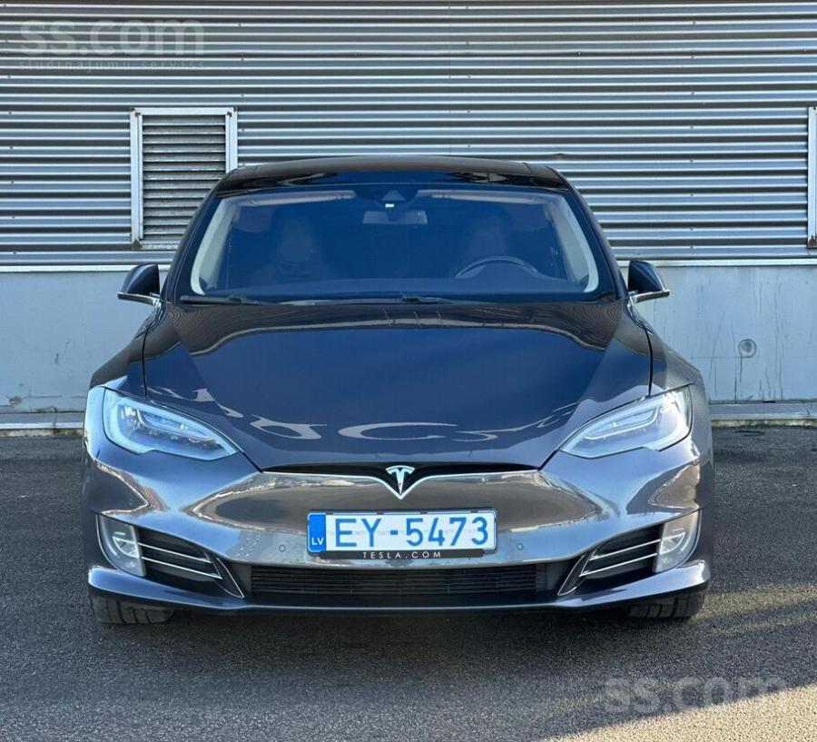 Pelēks Tesla Model S 2016 Rīga, ar dzinēja tilpumu 0.00 L un nobraukumu 148 tūkst. km par 16990 €, foto 6 vietnē AUTOMOTO.COM.LV