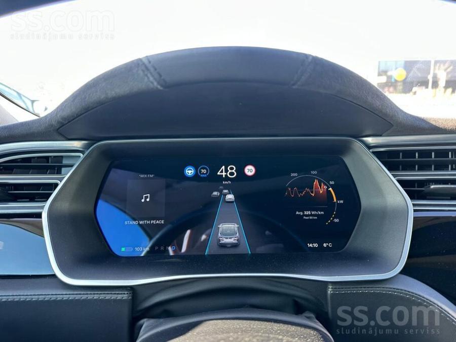 Pelēks Tesla Model S 2016 Rīga, ar dzinēja tilpumu 0.00 L un nobraukumu 148 tūkst. km par 16990 €, foto 22 vietnē AUTOMOTO.COM.LV