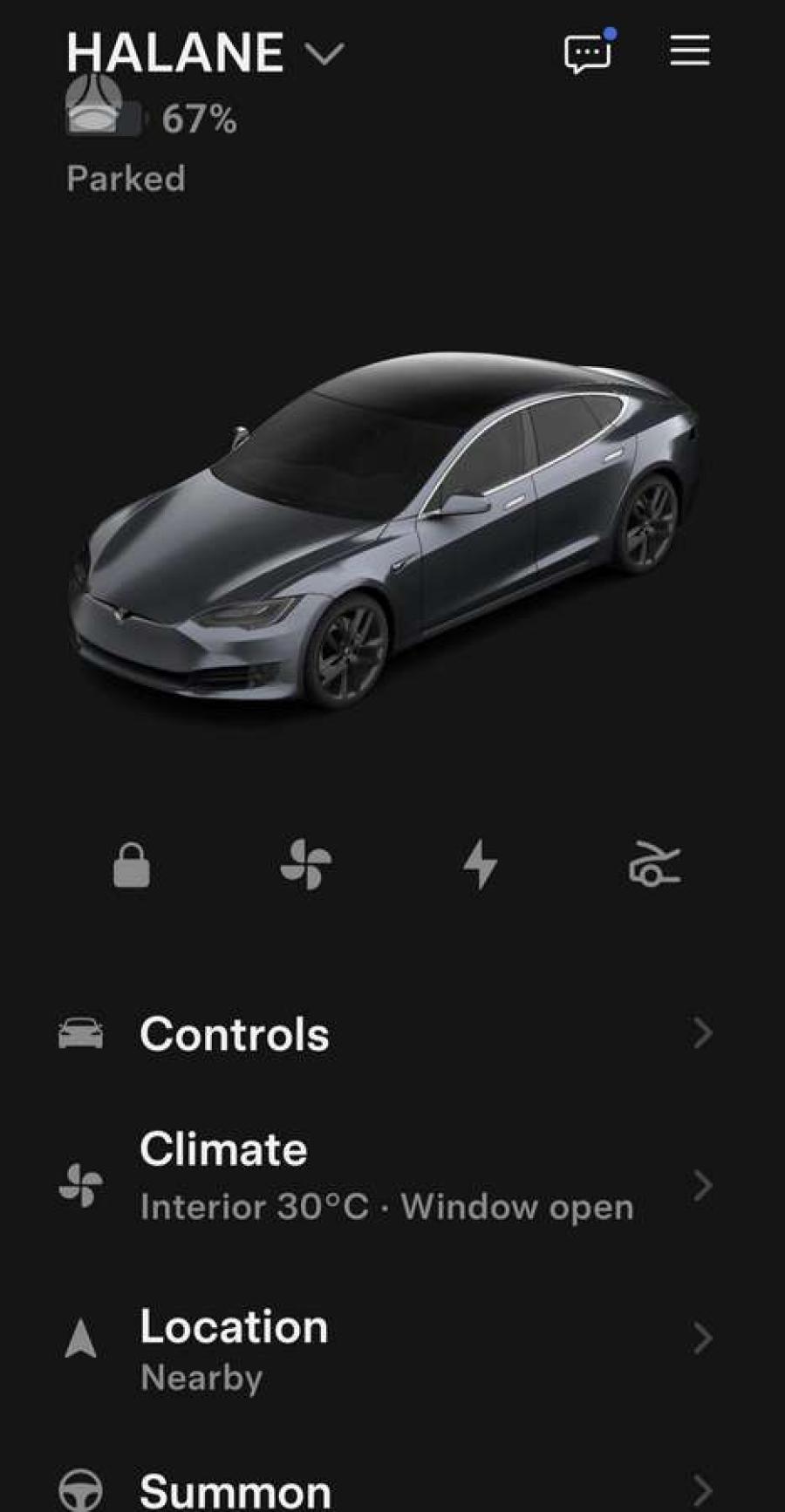 Grey Tesla Model S 2017 in Kaunas, with an engine capacity of 0.00 L and mileage of 147 thousand km for 17999 €, photo 31 on AUTOMOTO.COM.LV