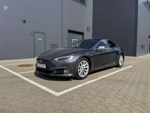 Pelēks Tesla Model S 2017 Kauņa, ar dzinēja tilpumu 0.00 L un nobraukumu 230 tūkst. km par 22000 €, foto 1 vietnē AUTOMOTO.COM.LV