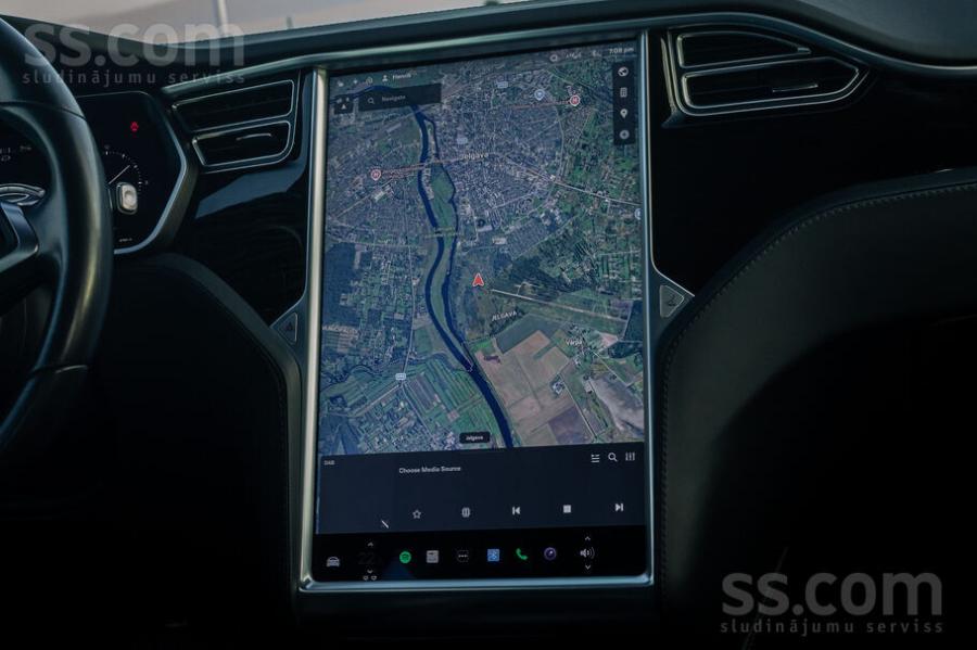 Pelēks Tesla Model S 2017 Jelgava, ar dzinēja tilpumu 0.00 L un nobraukumu 185 tūkst. km par 17500 €, foto 14 vietnē AUTOMOTO.COM.LV