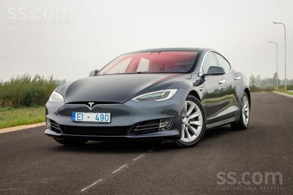 Pelēks Tesla Model S 2017 Jelgava, ar dzinēja tilpumu 0.00 L un nobraukumu 189 tūkst. km par 17900 €, foto 4 vietnē AUTOMOTO.COM.LV