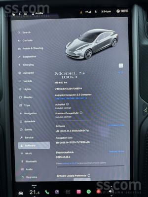 Grey Tesla Model S 2019 in Jurmala, with an engine capacity of 0.00 L and mileage of 170 thousand km for 29000 €, photo 14 on AUTOMOTO.COM.LV