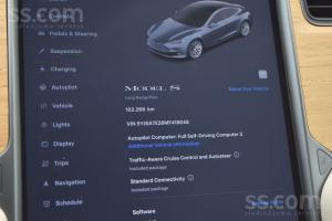Grey Tesla Model S 2020 in Riga, with an engine capacity of 0.00 L and mileage of 102 thousand km for 26000 €, photo 8 on AUTOMOTO.COM.LV