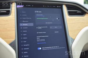 Grey Tesla Model S 2020 in Riga, with an engine capacity of 0.00 L and mileage of 102 thousand km for 26000 €, photo 14 on AUTOMOTO.COM.LV