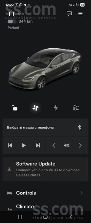 Grey Tesla Model S 2022 in Jurmala, with an engine capacity of 0.00 L and mileage of 32 thousand km for 55990 €, photo 25 on AUTOMOTO.COM.LV