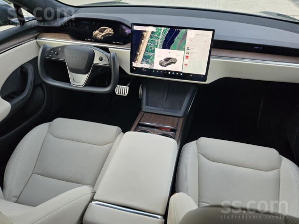 Pelēks Tesla Model S 2022 Jūrmala, ar dzinēja tilpumu 0.00 L un nobraukumu 47 tūkst. km par 52990 €, foto 6 vietnē AUTOMOTO.COM.LV
