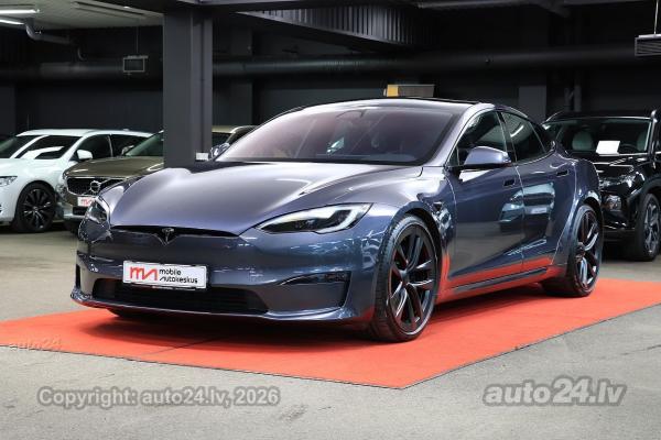 Pelēks Tesla Model S 2023 Tallina, ar dzinēja tilpumu 0.00 L un nobraukumu 69 tūkst. km par 67995 €, foto 2 vietnē AUTOMOTO.COM.LV