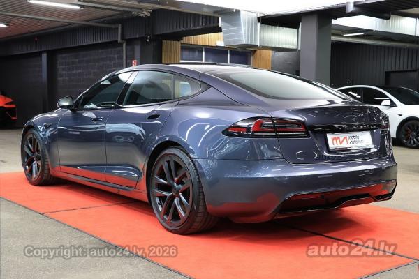 Pelēks Tesla Model S 2023 Tallina, ar dzinēja tilpumu 0.00 L un nobraukumu 69 tūkst. km par 67995 €, foto 4 vietnē AUTOMOTO.COM.LV