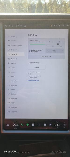 Tesla Model S 2019 in Tallinn, with an engine capacity of 0.00 L and mileage of 108 thousand km for 28500 €, photo 20 on AUTOMOTO.COM.LV