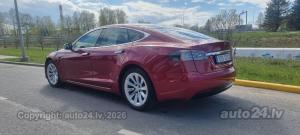 Red Tesla Model S 2019 in Tallinn, with an engine capacity of 0.00 L and mileage of 105 thousand km for 31000 €, photo 3 on AUTOMOTO.COM.LV