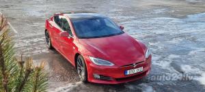 Red Tesla Model S 2019 in Tallinn, with an engine capacity of 0.00 L and mileage of 105 thousand km for 31000 €, photo 9 on AUTOMOTO.COM.LV