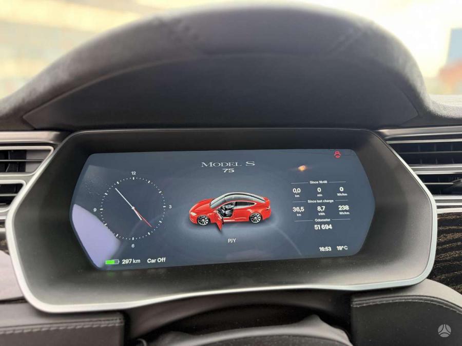 Sarkans Tesla Model S 2020 Klaipėda, ar dzinēja tilpumu 0.00 L un nobraukumu 52 tūkst. km par 28250 €, foto 15 vietnē AUTOMOTO.COM.LV
