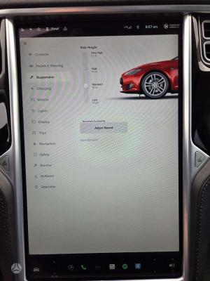 Sarkans Tesla Model S 2014 Marijampole, ar dzinēja tilpumu 0.00 L un nobraukumu 126 tūkst. km par 11500 €, foto 20 vietnē AUTOMOTO.COM.LV
