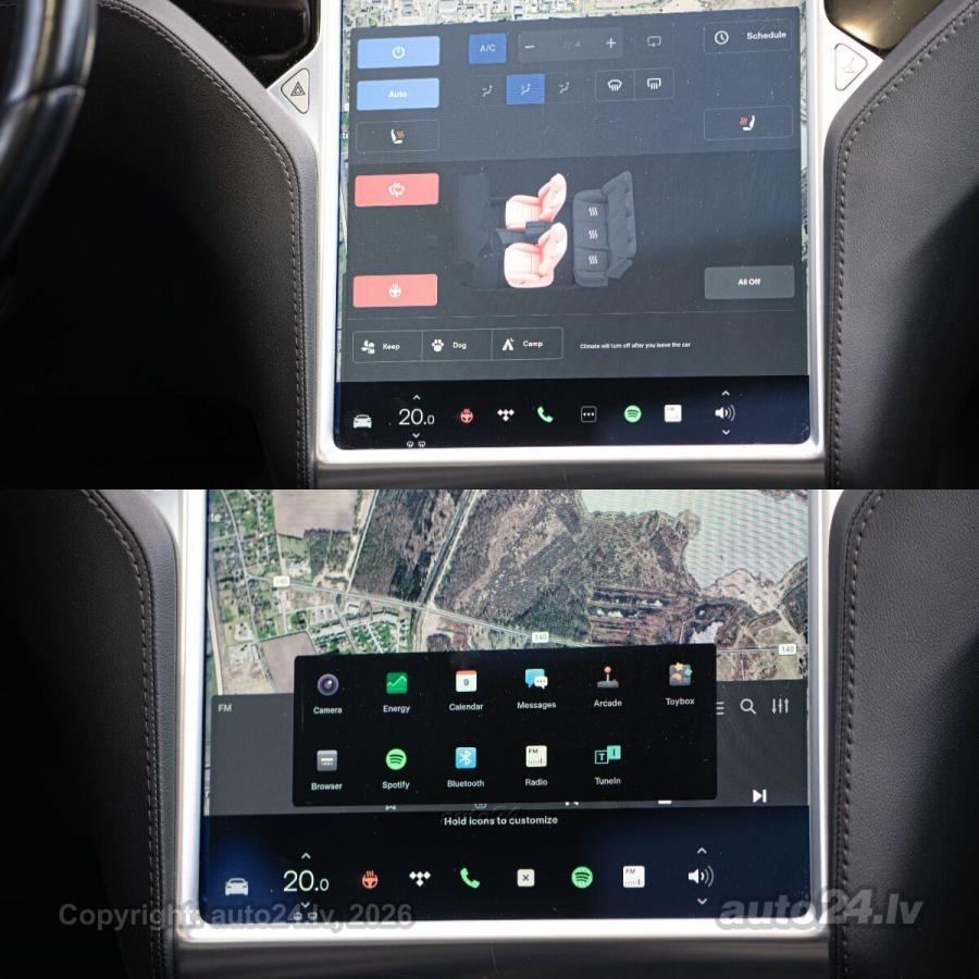 Sarkans Tesla Model S 2015 Tartu, ar dzinēja tilpumu 0.00 L un nobraukumu 178 tūkst. km par 19999 €, foto 30 vietnē AUTOMOTO.COM.LV