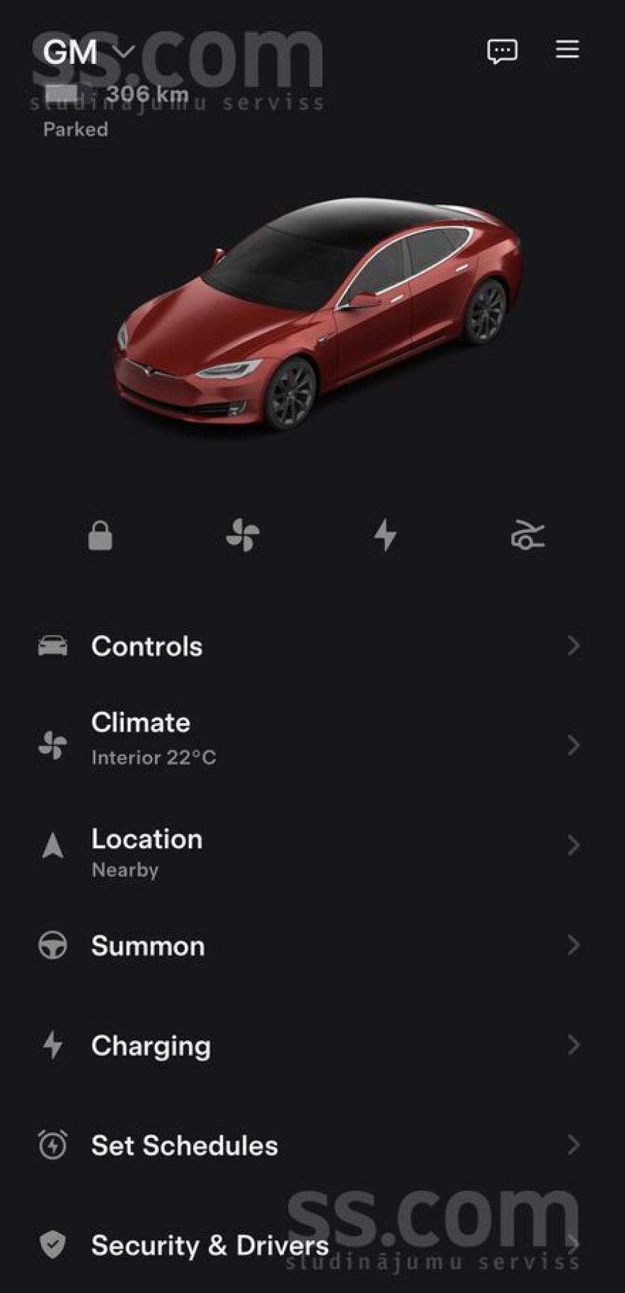 Sarkans Tesla Model S 2017 Ogre, ar dzinēja tilpumu 0.00 L un nobraukumu 140 tūkst. km par 21999 €, foto 13 vietnē AUTOMOTO.COM.LV