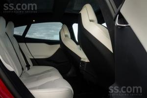 Sarkans Tesla Model S 2018 Jelgava, ar dzinēja tilpumu 0.00 L un nobraukumu 148 tūkst. km par 18900 €, foto 9 vietnē AUTOMOTO.COM.LV