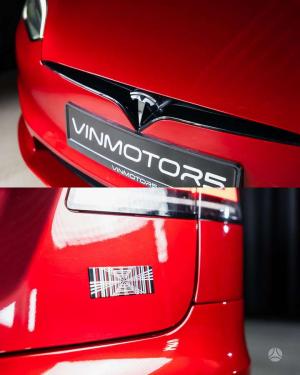 Red Tesla Model S 2023 in Vilnius, with an engine capacity of 0.00 L and mileage of 56 thousand km for 64998 €, photo 10 on AUTOMOTO.COM.LV