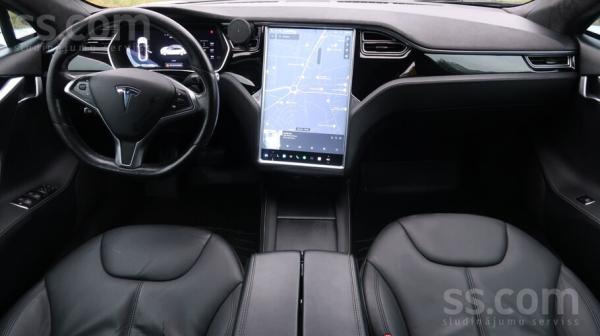 Balts Tesla Model S 2015 Rīga, ar dzinēja tilpumu 0.00 L un nobraukumu 295 tūkst. km par 12300 €, foto 11 vietnē AUTOMOTO.COM.LV