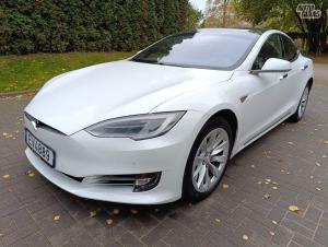 White Tesla Model S 2016 in Vilnius, with an engine capacity of 0.00 L and mileage of 32 thousand km for 25700 €, photo  on AUTOMOTO.COM.LV
