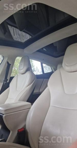 Balts Tesla Model S 2017 Rīga, ar dzinēja tilpumu 0.00 L un nobraukumu 277 tūkst. km par 16777 €, foto 6 vietnē AUTOMOTO.COM.LV