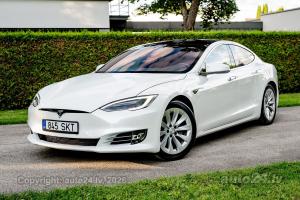 White Tesla Model S 2018 in Parnu, with an engine capacity of 0.00 L and mileage of 101 thousand km for 23990 €, photo  on AUTOMOTO.COM.LV