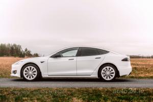White Tesla Model S 2019 in Tallinn, with an engine capacity of 0.00 L and mileage of 103 thousand km for 30000 €, photo 4 on AUTOMOTO.COM.LV