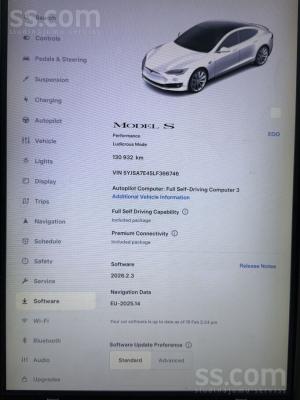 Balts Tesla Model S 2020 Liepāja, ar dzinēja tilpumu 0.00 L un nobraukumu 131 tūkst. km par 37000 €, foto 8 vietnē AUTOMOTO.COM.LV