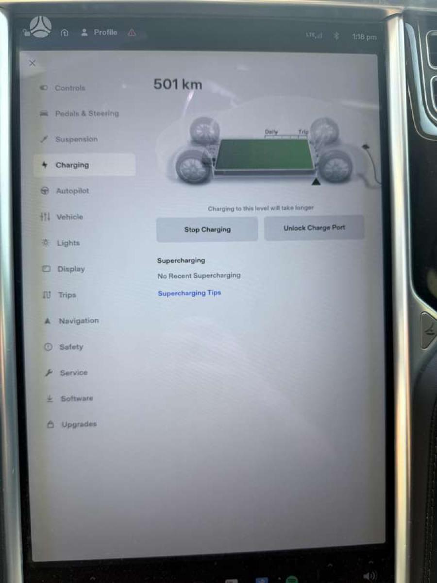 Balts Tesla Model S 2015 Marijampole, ar dzinēja tilpumu 0.00 L un nobraukumu 306 tūkst. km par 14500 €, foto 23 vietnē AUTOMOTO.COM.LV