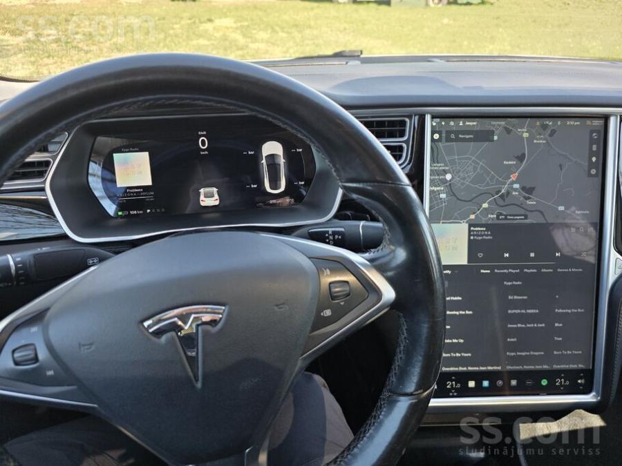 Balts Tesla Model S 2016 Jelgava, ar dzinēja tilpumu 0.00 L un nobraukumu 326 tūkst. km par 10300 €, foto 7 vietnē AUTOMOTO.COM.LV