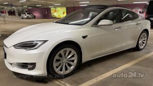 White Tesla Model S 2017 in Parnu, with an engine capacity of 0.00 L and mileage of 125 thousand km for 23600 €, photo 6 on AUTOMOTO.COM.LV