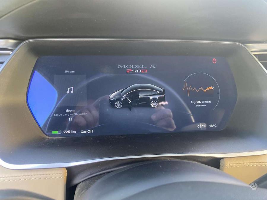 Melns Tesla Model X 2016 Raseiniai, ar dzinēja tilpumu 0.00 L un nobraukumu 38 tūkst. km par 25500 €, foto 15 vietnē AUTOMOTO.COM.LV
