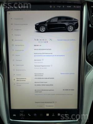 Black Tesla Model X 2017 in Jurmala, with an engine capacity of 0.00 L and mileage of 167 thousand km for 32000 €, photo 14 on AUTOMOTO.COM.LV
