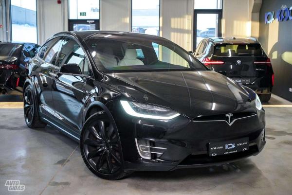 Melns Tesla Model X 2017 Marijampole, ar dzinēja tilpumu 0.00 L un nobraukumu 155 tūkst. km par 41950 €, foto 3 vietnē AUTOMOTO.COM.LV
