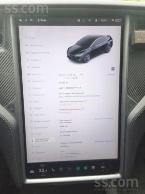 Black Tesla Model X 2018 in Riga, with an engine capacity of 0.00 L and mileage of 156 thousand km for 31000 €, photo 12 on AUTOMOTO.COM.LV