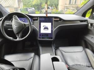 Black Tesla Model X 2018 in Riga, with an engine capacity of 0.00 L and mileage of 156 thousand km for 31000 €, photo 12 on AUTOMOTO.COM.LV