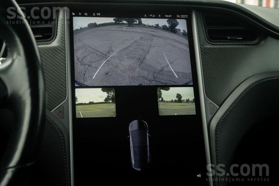Black Tesla Model X 2018 in Jelgava, with an engine capacity of 0.00 L and mileage of 196 thousand km for 21900 €, photo 22 on AUTOMOTO.COM.LV