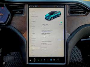 Black Tesla Model X 2018 in Klaipeda, with an engine capacity of 0.00 L and mileage of 101 thousand km for 11700 €, photo 10 on AUTOMOTO.COM.LV