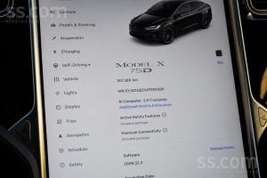 Black Tesla Model X 2018 in Jelgava, with an engine capacity of 0.00 L and mileage of 152 thousand km for 21500 €, photo 19 on AUTOMOTO.COM.LV