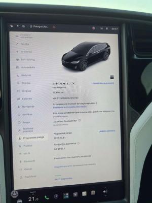 Melns Tesla Model X 2020 Viļņa, ar dzinēja tilpumu 0.00 L un nobraukumu 56 tūkst. km par 35400 €, foto 13 vietnē AUTOMOTO.COM.LV