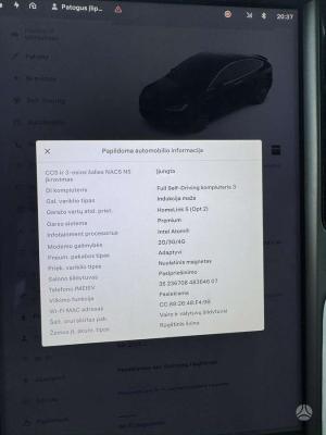 Melns Tesla Model X 2020 Viļņa, ar dzinēja tilpumu 0.00 L un nobraukumu 56 tūkst. km par 35400 €, foto 14 vietnē AUTOMOTO.COM.LV