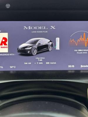 Melns Tesla Model X 2020 Viļņa, ar dzinēja tilpumu 0.00 L un nobraukumu 56 tūkst. km par 34500 €, foto 11 vietnē AUTOMOTO.COM.LV