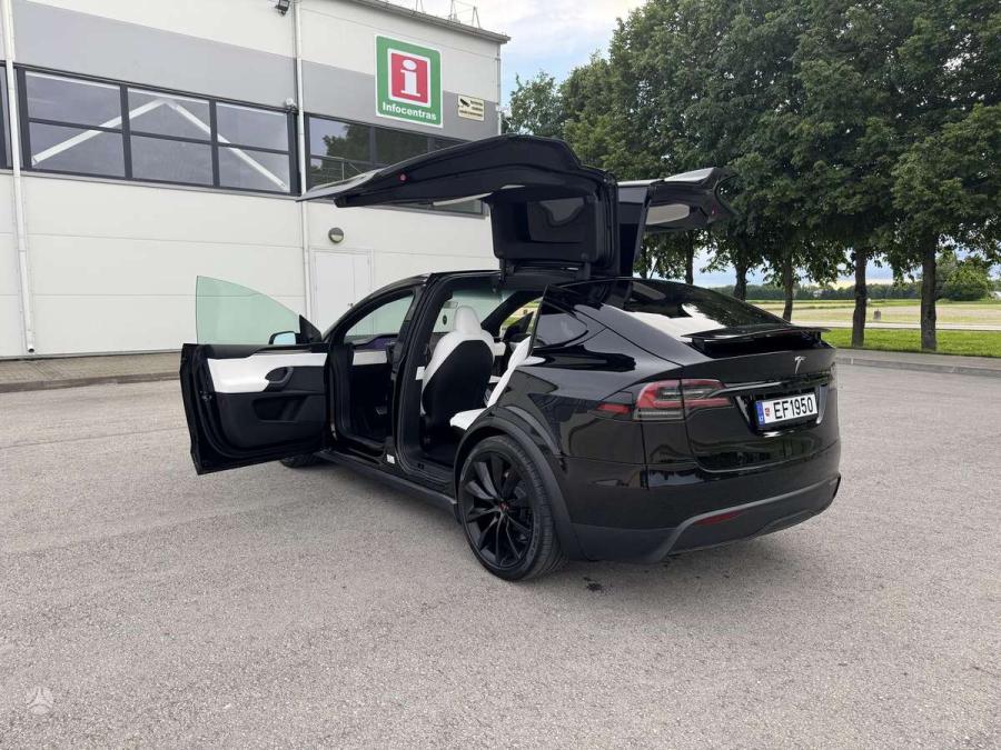 Melns Tesla Model X 2022 Kauņa, ar dzinēja tilpumu 0.00 L un nobraukumu 29 tūkst. km par 49500 €, foto 19 vietnē AUTOMOTO.COM.LV