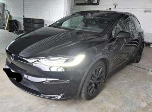 Black Tesla Model X 2022 in Vilnius, with an engine capacity of 0.00 L and mileage of 53 thousand km for 60000 €, photo  on AUTOMOTO.COM.LV