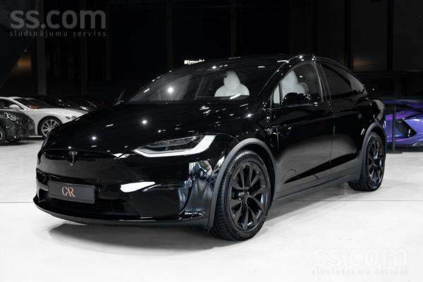 Melns Tesla Model X 2023 Rīga, ar dzinēja tilpumu 0.00 L un nobraukumu 62 tūkst. km par 73000 €, foto 1 vietnē AUTOMOTO.COM.LV