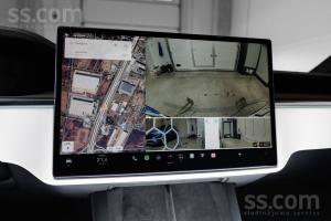 Black Tesla Model X 2023 in Riga, with an engine capacity of 0.00 L and mileage of 36 thousand km for 71990 €, photo 24 on AUTOMOTO.COM.LV