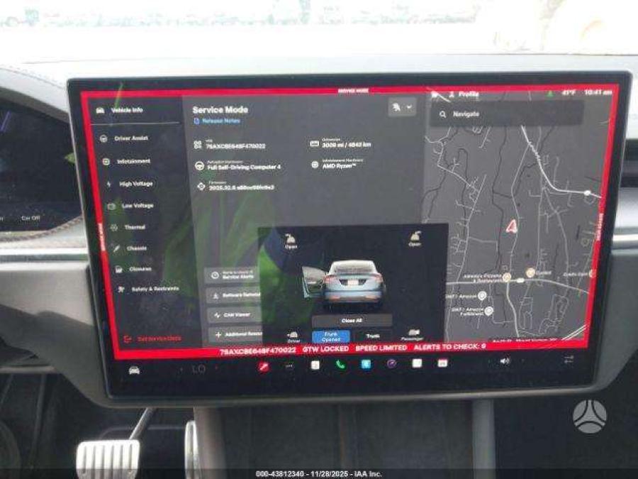 Melns Tesla Model X 2025 Klaipėda, ar dzinēja tilpumu 0.00 L un nobraukumu 5 tūkst. km par 39000 €, foto 19 vietnē AUTOMOTO.COM.LV