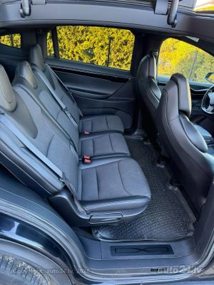 Black Tesla Model X 2018 in Tartu, with an engine capacity of 0.00 L and mileage of 121 thousand km for 29000 €, photo 13 on AUTOMOTO.COM.LV