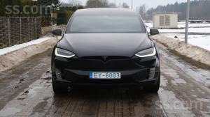 Melns Tesla Model X 2017 Rīga, ar dzinēja tilpumu 0.00 L un nobraukumu 194 tūkst. km par 23750 €, foto 2 vietnē AUTOMOTO.COM.LV