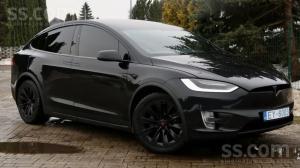 Melns Tesla Model X 2017 Rīga, ar dzinēja tilpumu 0.00 L un nobraukumu 194 tūkst. km par 23750 €, foto 4 vietnē AUTOMOTO.COM.LV